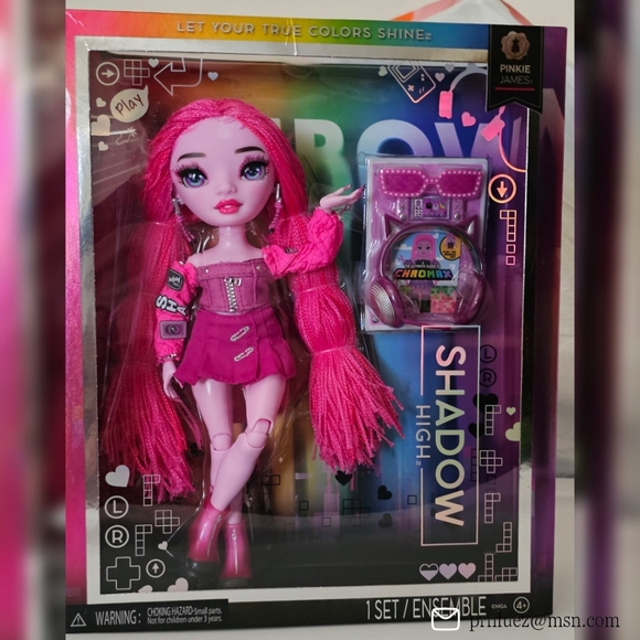 MGA Entertainment | Toys | Rainbow High Shadow High Pinkie James Doll ...
